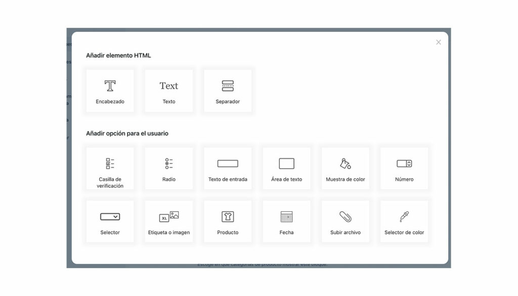 Cómo añadir un campo de texto a un producto WooCommerce