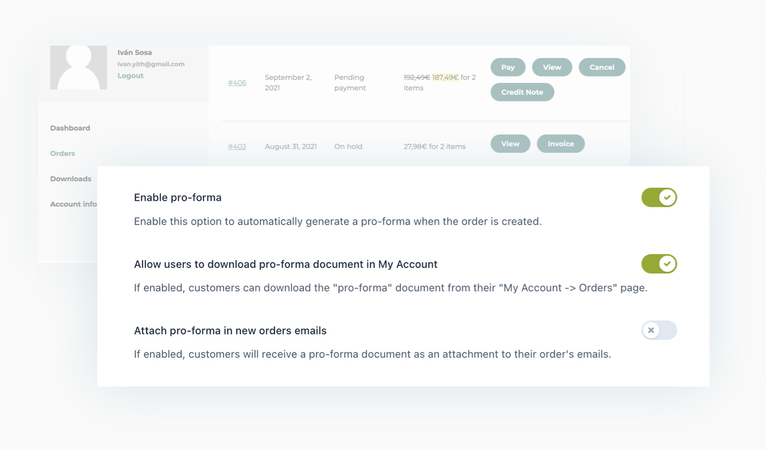Plantilla De Factura Proforma Genial YITH WooCommerce PDF Invoices