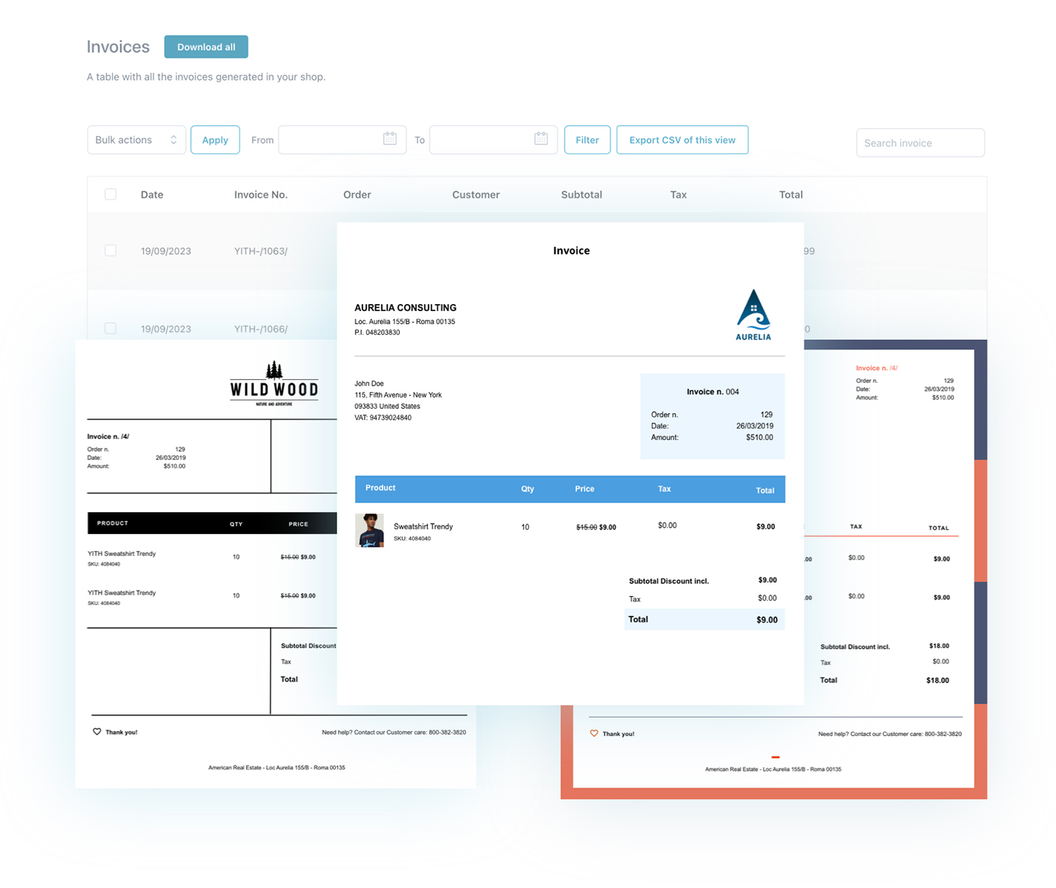 Plantilla De Factura Proforma Genial YITH WooCommerce PDF Invoices