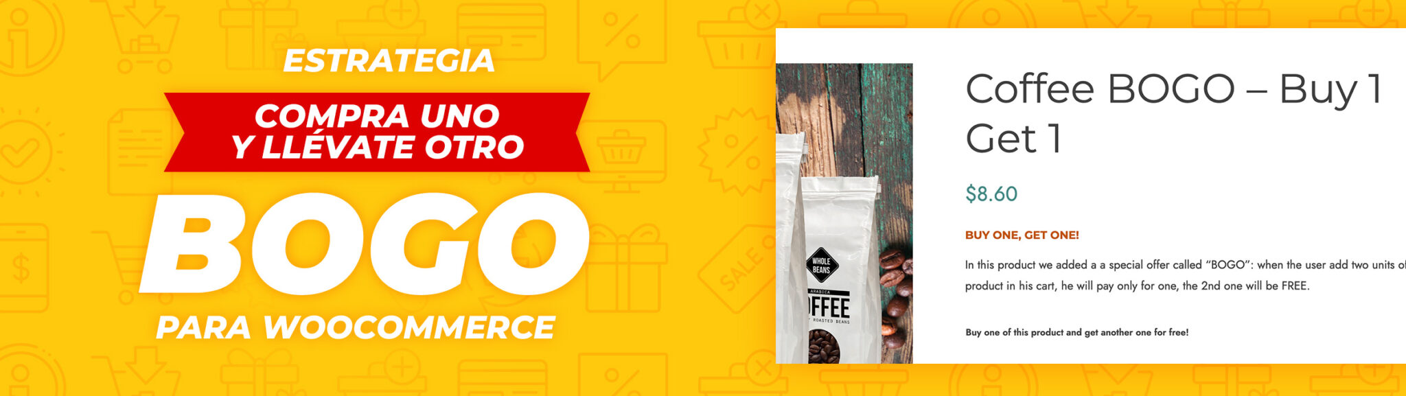 Estrategia compra uno y llévate otro (BOGO) para WooCommerce - guía 2026