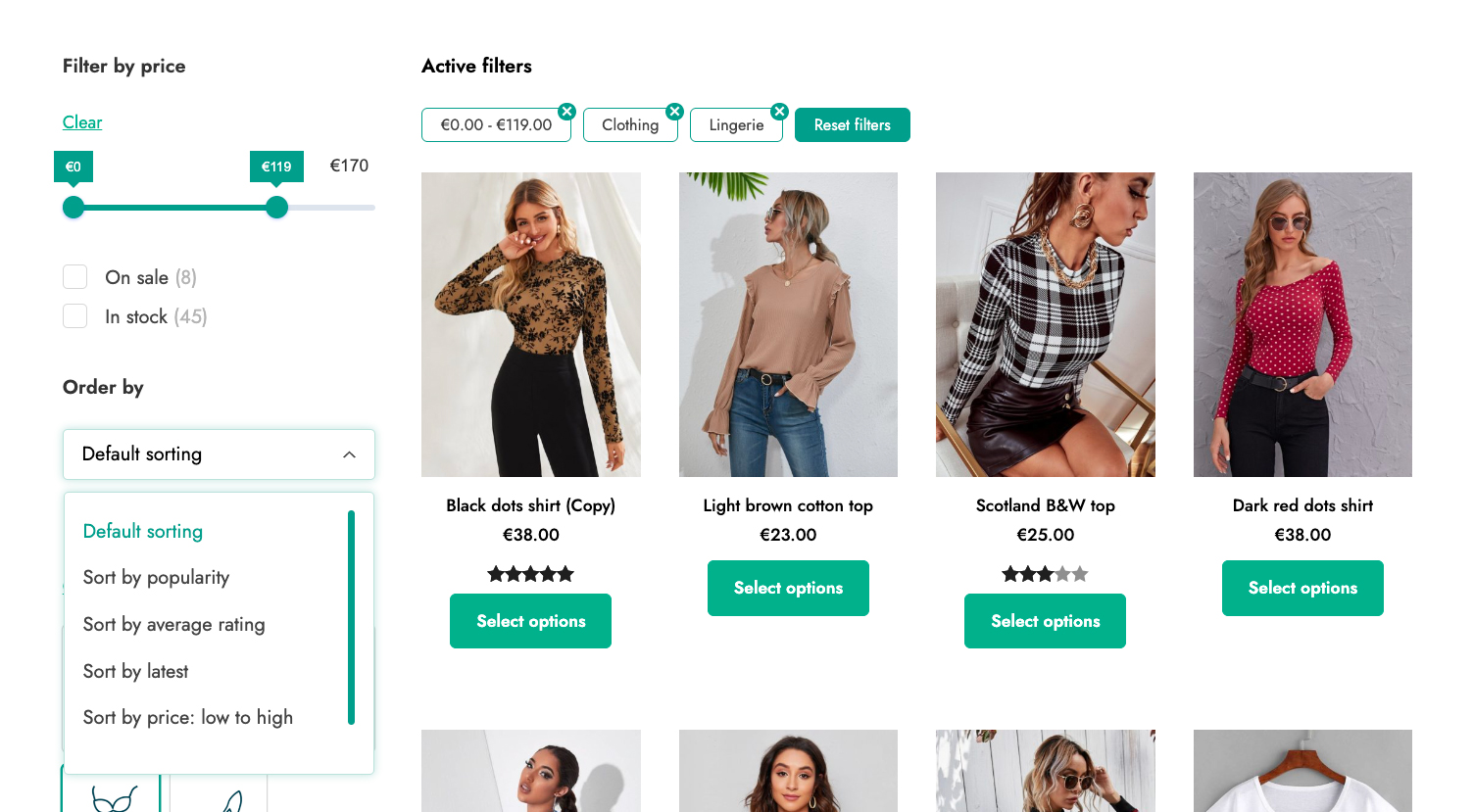 YITH WooCommerce Ajax Product Filter