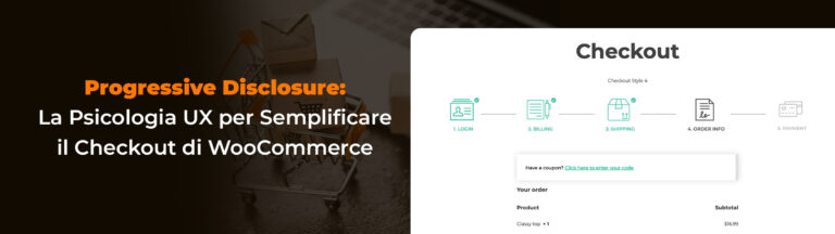 Progressive Disclosure: La Psicologia UX per Semplificare il Checkout ...