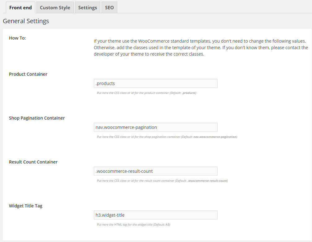YITH WooCommerce Ajax Product Filter