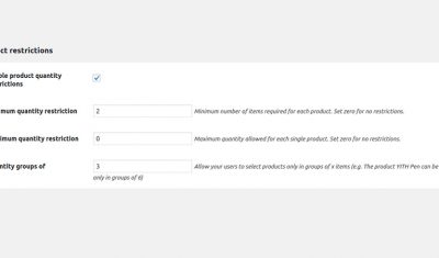 YITH WooCommerce Minimum Maximum Quantity