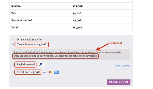 YITH Dynamic Pricing per Payment Method for WooCommerce