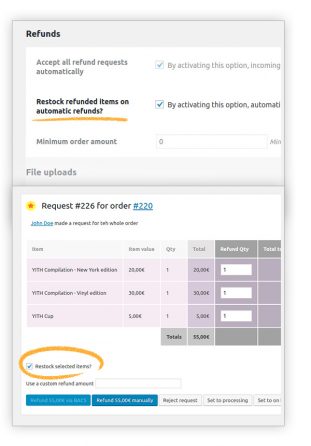 YITH WooCommerce Advanced Refund System