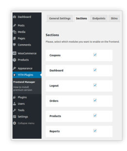YITH WooCommerce Frontend Manager
