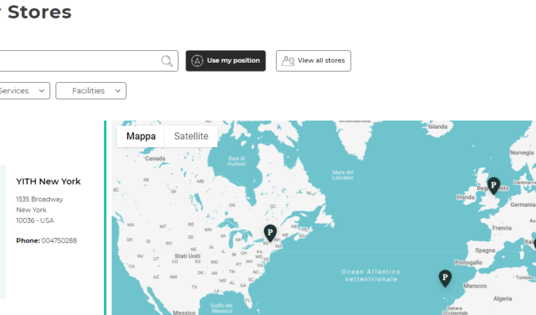 YITH Store Locator for WordPress
