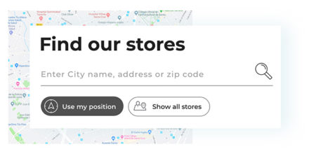 Help your customers to easily find you with our new Store Locator ...