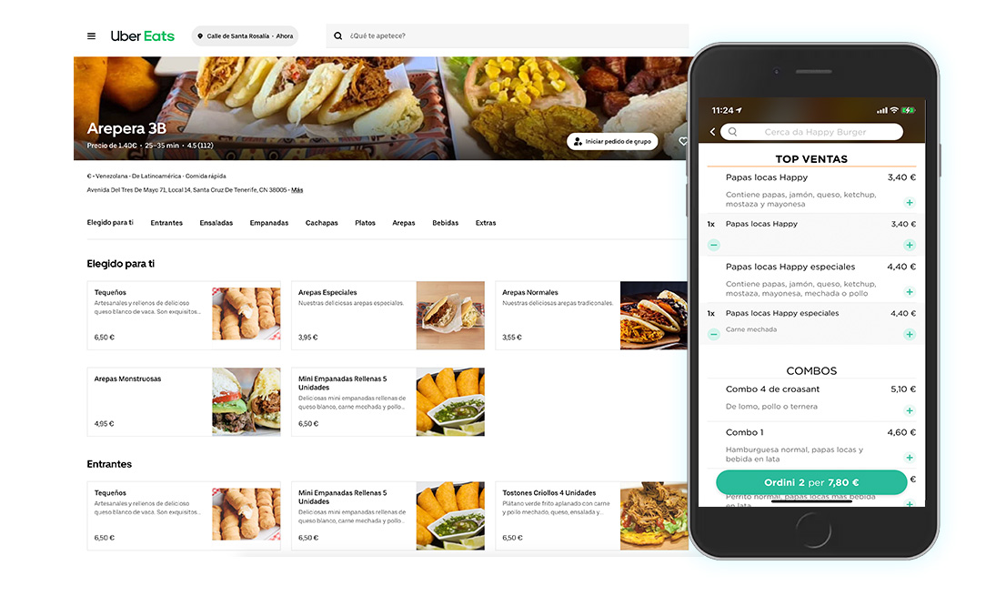 How to build a food ordering page like Uber Eats, Grubhub, or Glovo ...