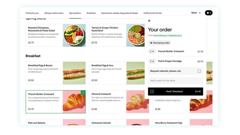How to build a food ordering page like Uber Eats, Grubhub, or Glovo ...