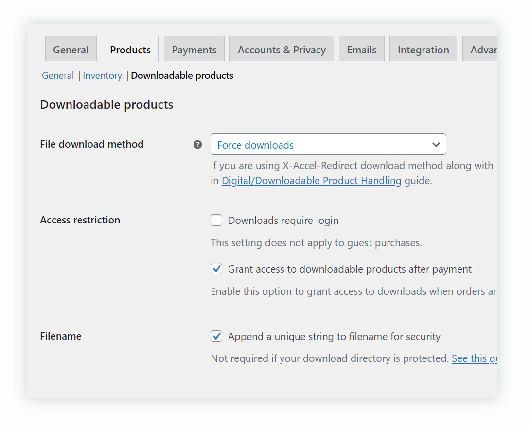 WooCommerce: How to properly configure the product options in general ...