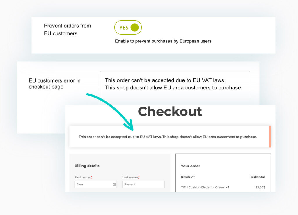 YITH WooCommerce EU VAT, OSS & IOSS