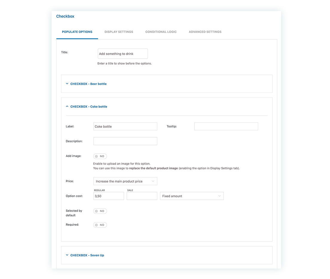How to create your own pizza; customize WooCommerce Products with Add-ons - YITH