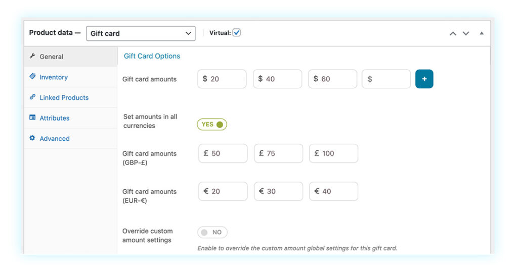 Broaden your audience on a global scale by selling store gift cards in ...