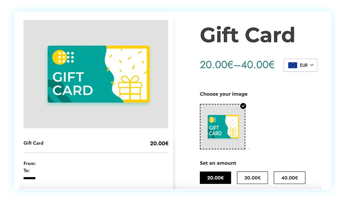 Broaden your audience on a global scale by selling store gift cards in ...