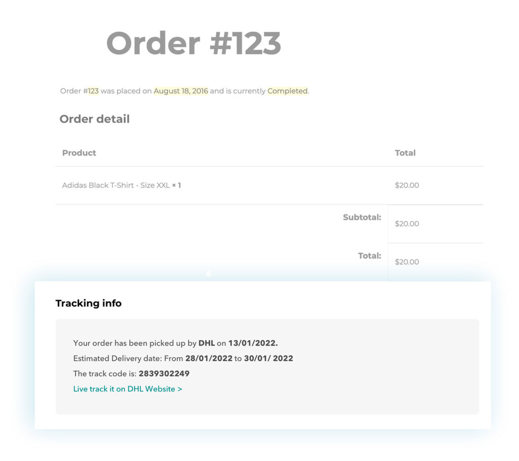 WooCommerce Shipment Tracking: why tracking packages is a must-have for ...