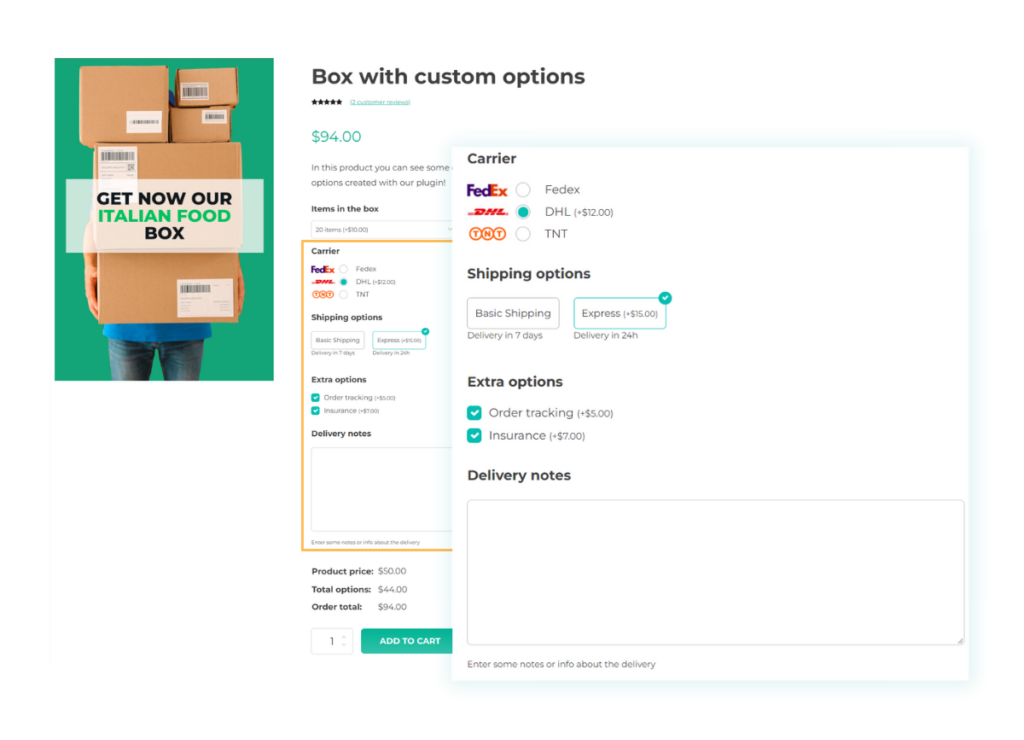 Product Add-ons – WooCommerce product types that can benefit from this ...