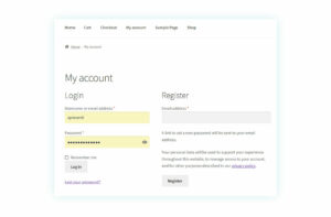Login and Registration: WooCommerce login for your customers 2025