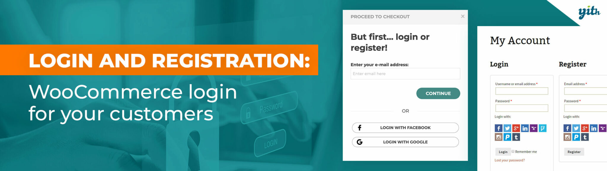 Login and Registration: WooCommerce login for your customers 2025