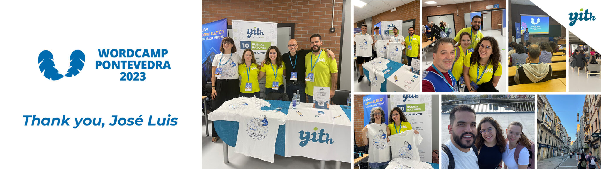 WordCamp Pontevedra 2023 – Thank you, José Luis - YITH