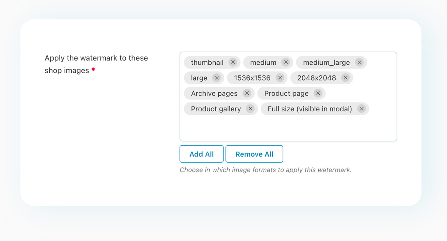 YITH WooCommerce Watermark