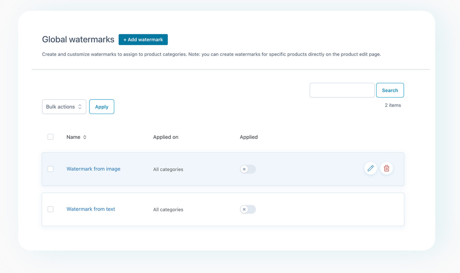 YITH WooCommerce Watermark