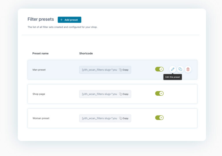 YITH WooCommerce Ajax Product Filter