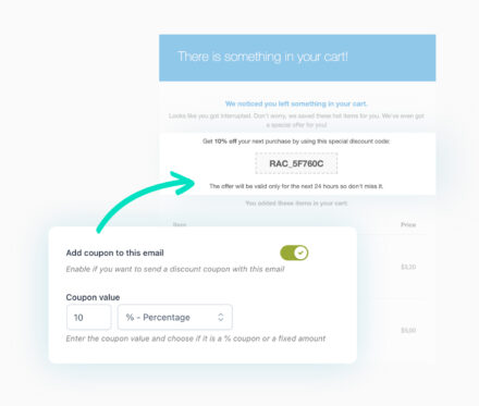 YITH WooCommerce Recover Abandoned cart
