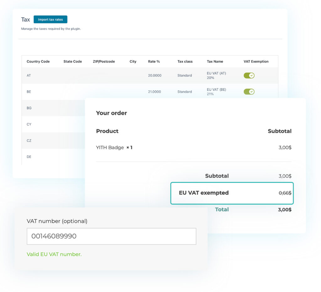 YITH WooCommerce EU VAT, OSS & IOSS