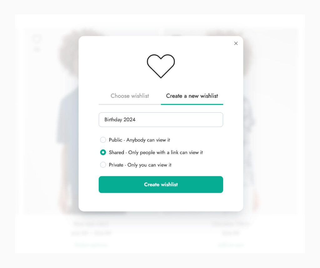 YITH WooCommerce Wishlist
