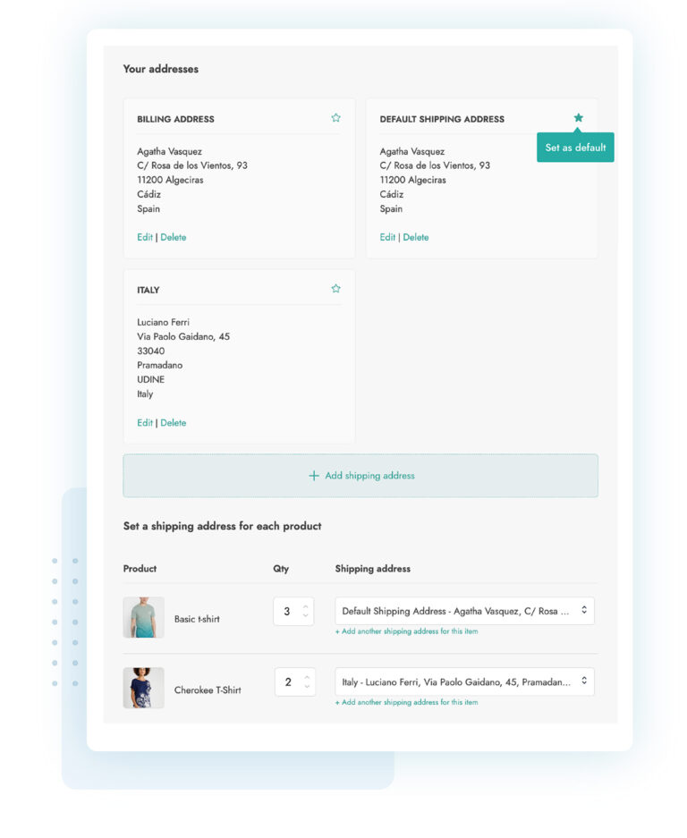 YITH WooCommerce Multiple Shipping Addresses